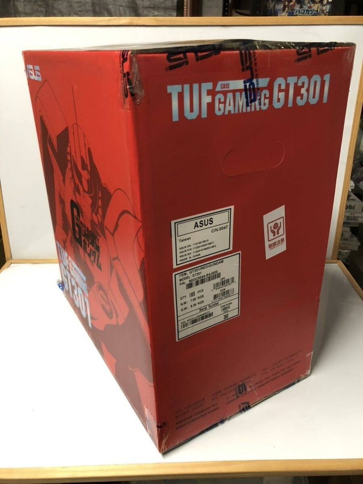 ASUS Tek ATX Mid Tower Compact Case TUF Gaming GT301 ZAKU II Edition ...