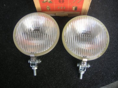 BOSCH HALOGEN VINTAGE FOGLIGHT FOG LAMP LIGHT OLDTIMER CLASSIC RALLY ...