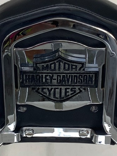 OEM Harley Davidson Detachable Backrest Sissy Bar Pad Rack VGC Arizona ...