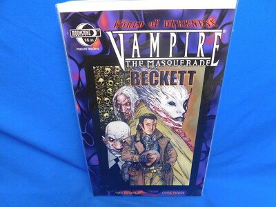 World of Darkness: Vampire the Masquerade: Beckett #1 FN/VF Moonstone ...