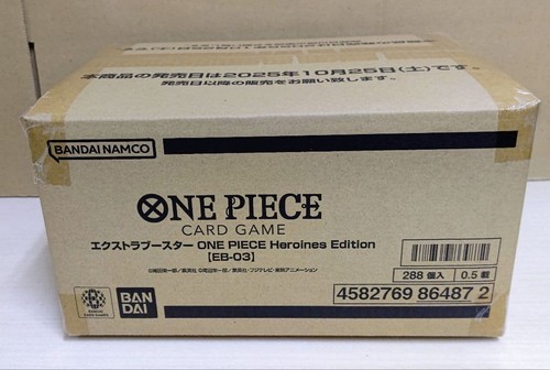 ONE PIECE Card Game Extra Booster Heroines edition EB-03 EB03 Box case ...