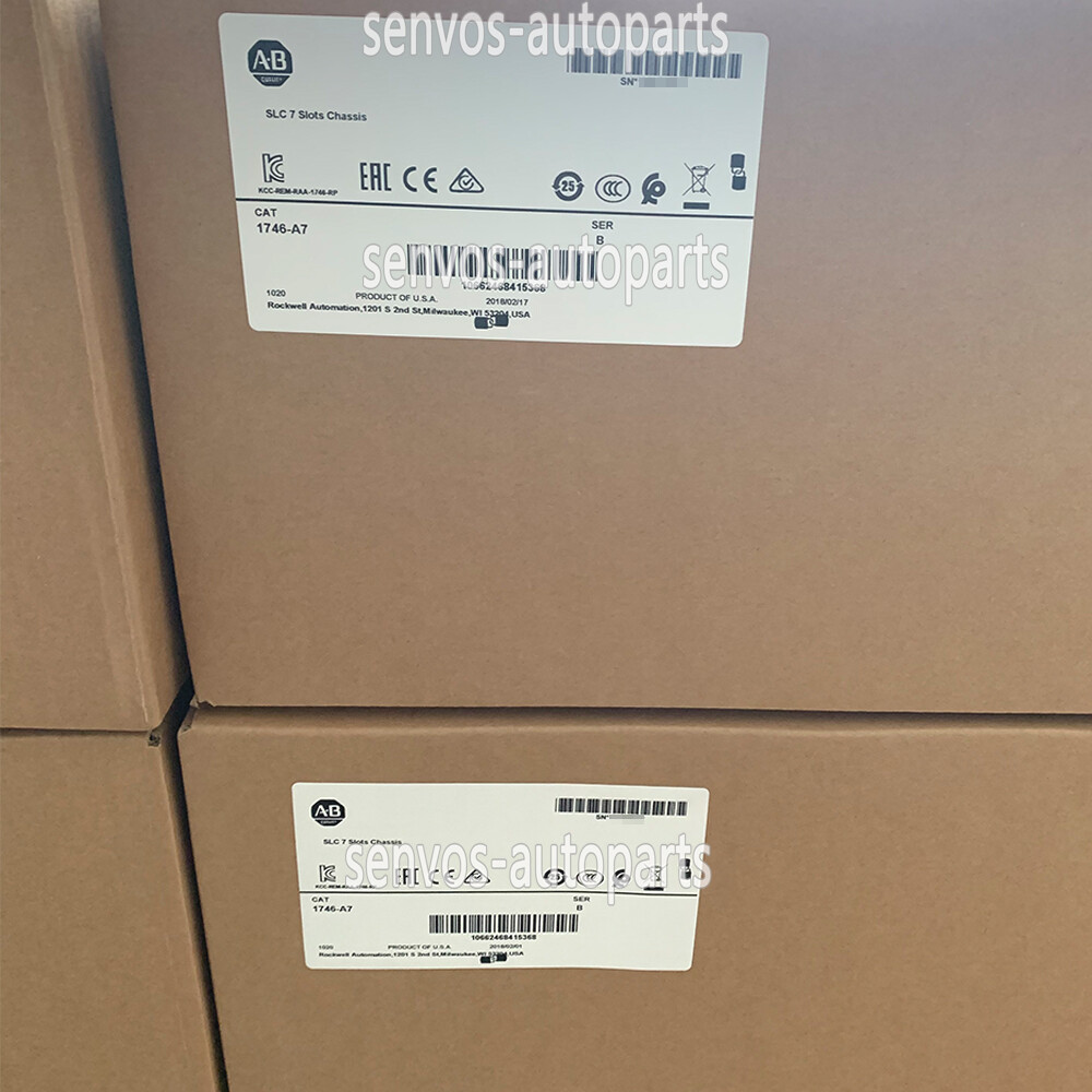 AB 1746-A7 SerB SLC 500 7-Slot Rack Chassis PLC Module 1746A7 New ...