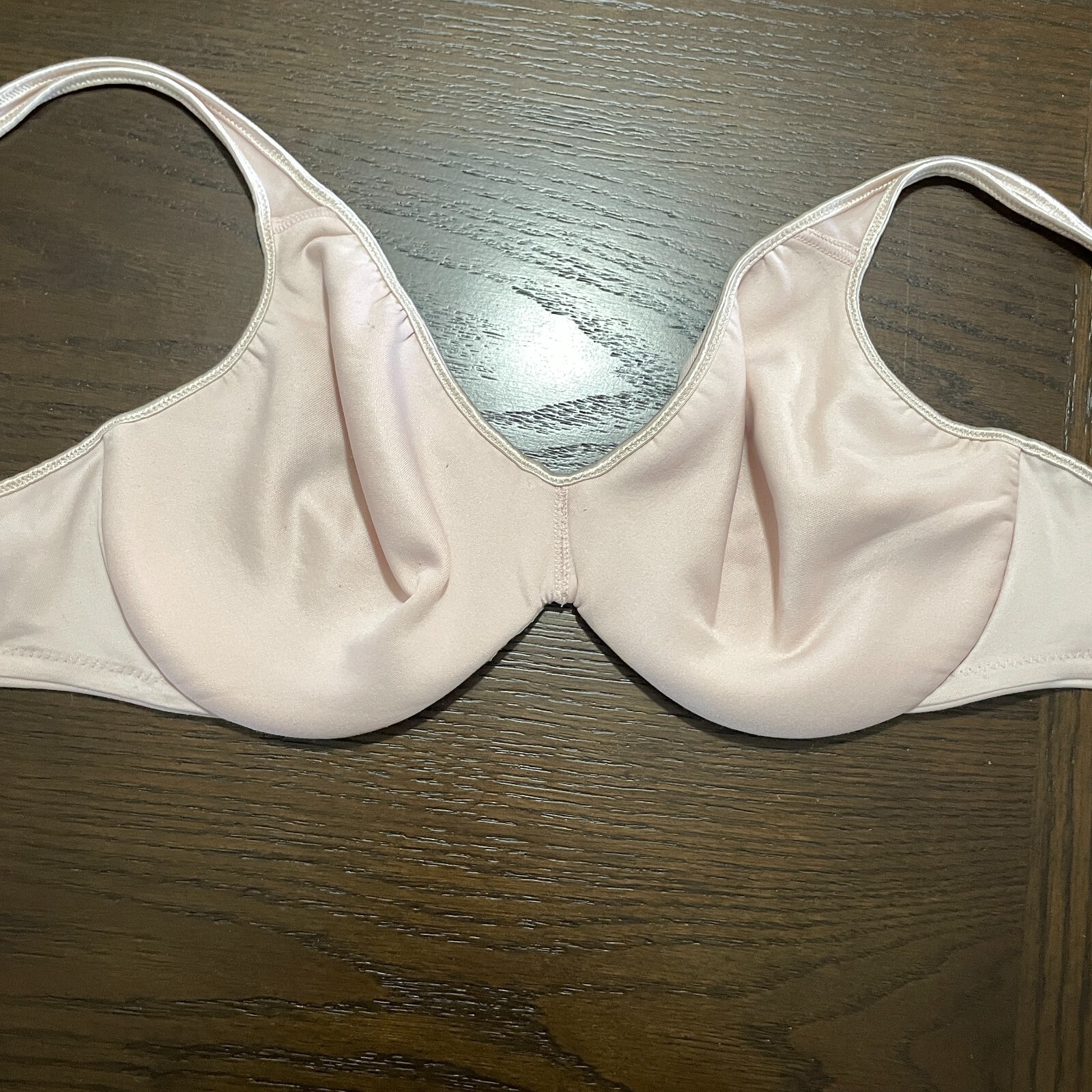 Bali Side Smoothing Bra 36C Underwire Satin Soft Cup Adjustable Strap ...