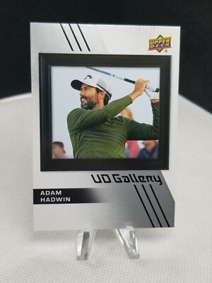 2024 Upper Deck Golf ADAM HADWIN UD Gallery #UD-11 | eBay