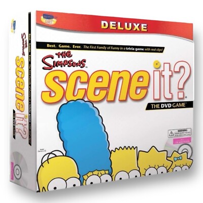The Simpsons SCENE IT? Deluxe Edition DVD Trivia Game NWT Sealed | eBay