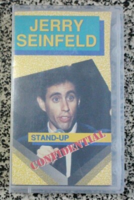 Jerry Seinfeld Stand-Up Confidential VHS 1987 RARE OOP HTF Comedy | eBay