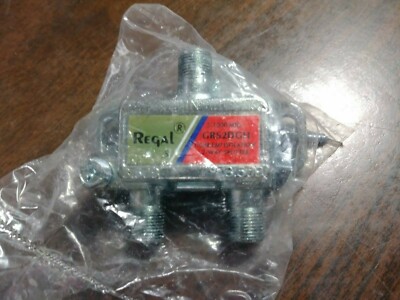 REGAL GRS2DGH 2-WAY HORIZONTAL COAXIAL SPLITTER 5 - 1000 MHz LOT OF 8 ...