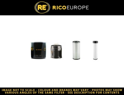 Filter Service Kit Für Nh Tmv 75 Vigneron Luft Öl Kraftstoff Mit ...