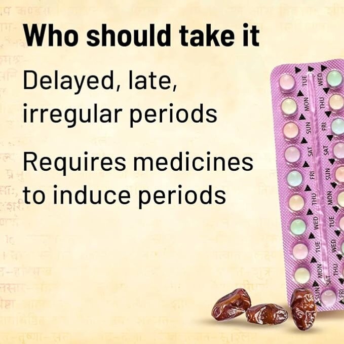 GYNOVEDA TULHA FOR IRREGULAR PERIOD IMPROVE FERTILITY 120 tablets 120gm ...