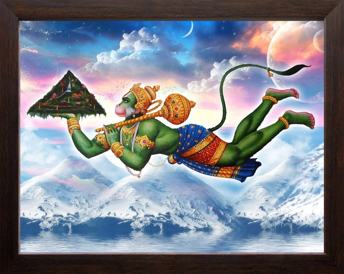 Flying Hanuman Images
