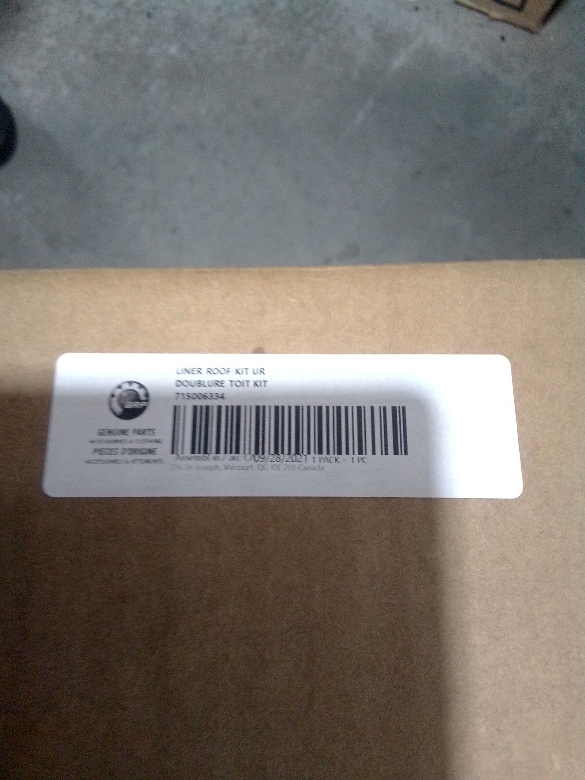 Can-Am Defender HD8 800R XT 17 Roof Liner 715006334 45287 | eBay