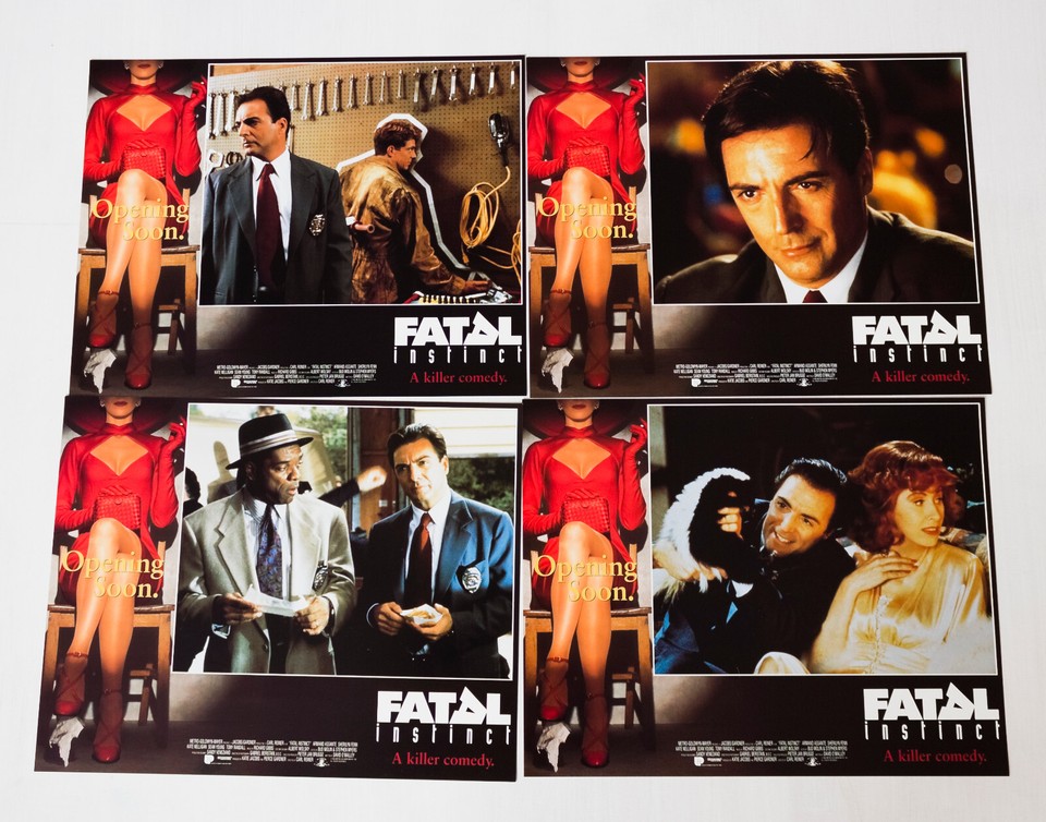 Fatal Instinct 1993 - 8 FoH Cards Sean Young Sherilyn Fenn Armande ...