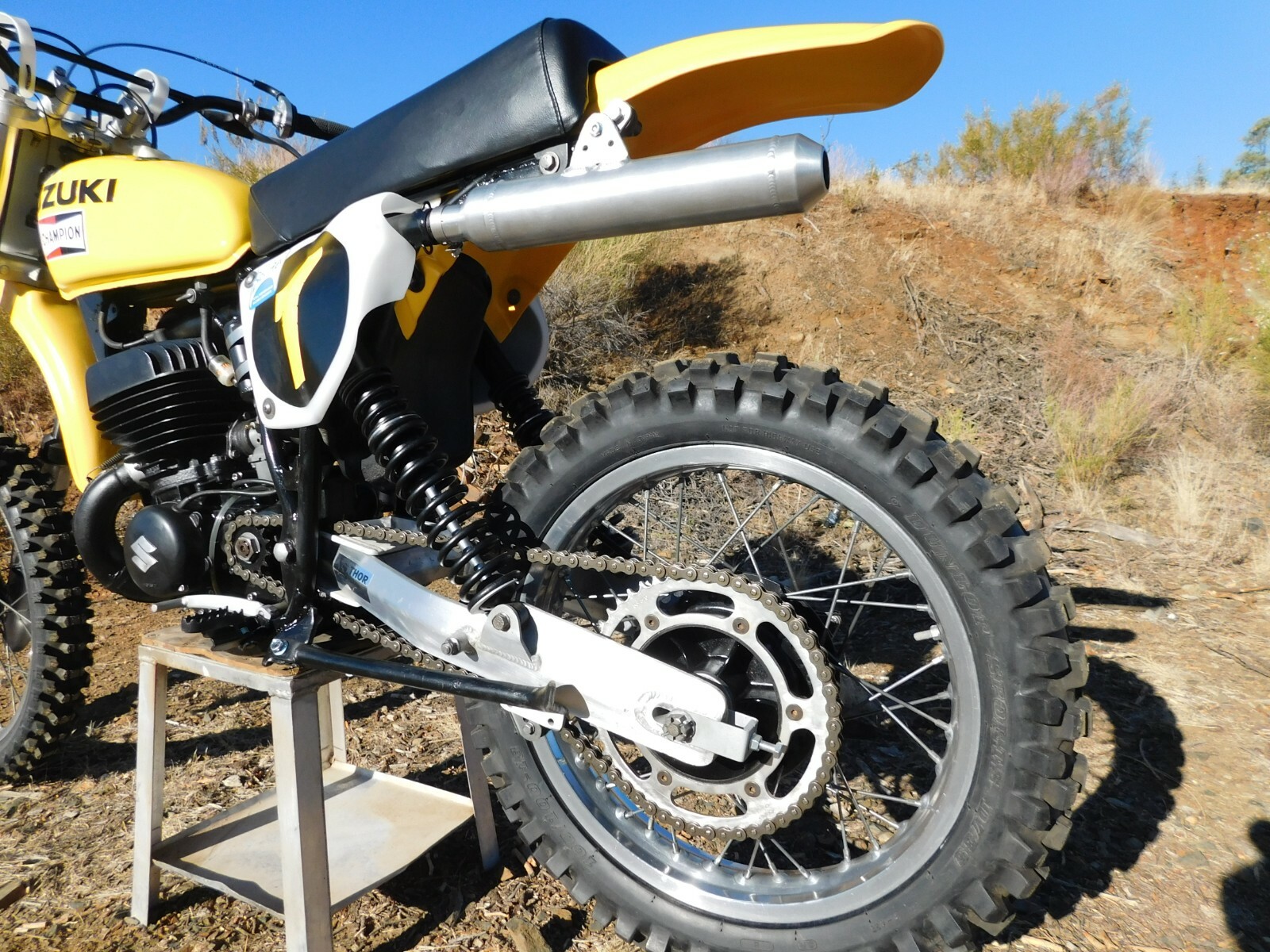 '75 Suzuki RN370 DeCoster Works Replica '78 RM 400C Vintage MX ...