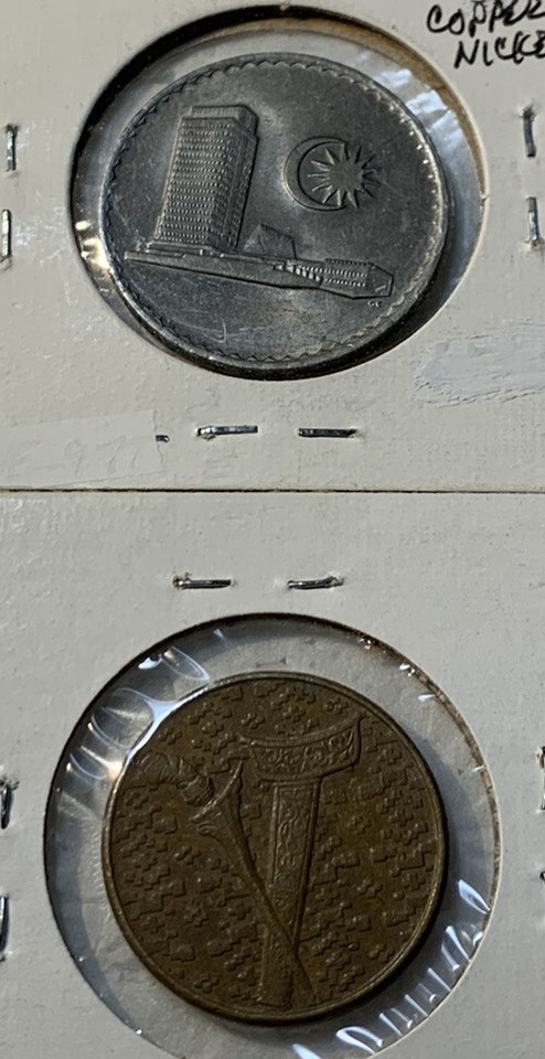 Malaysia 1967 - 2005 High Grades 20 & 50 Sen & 1 Ringgit XF - BU 13 ...