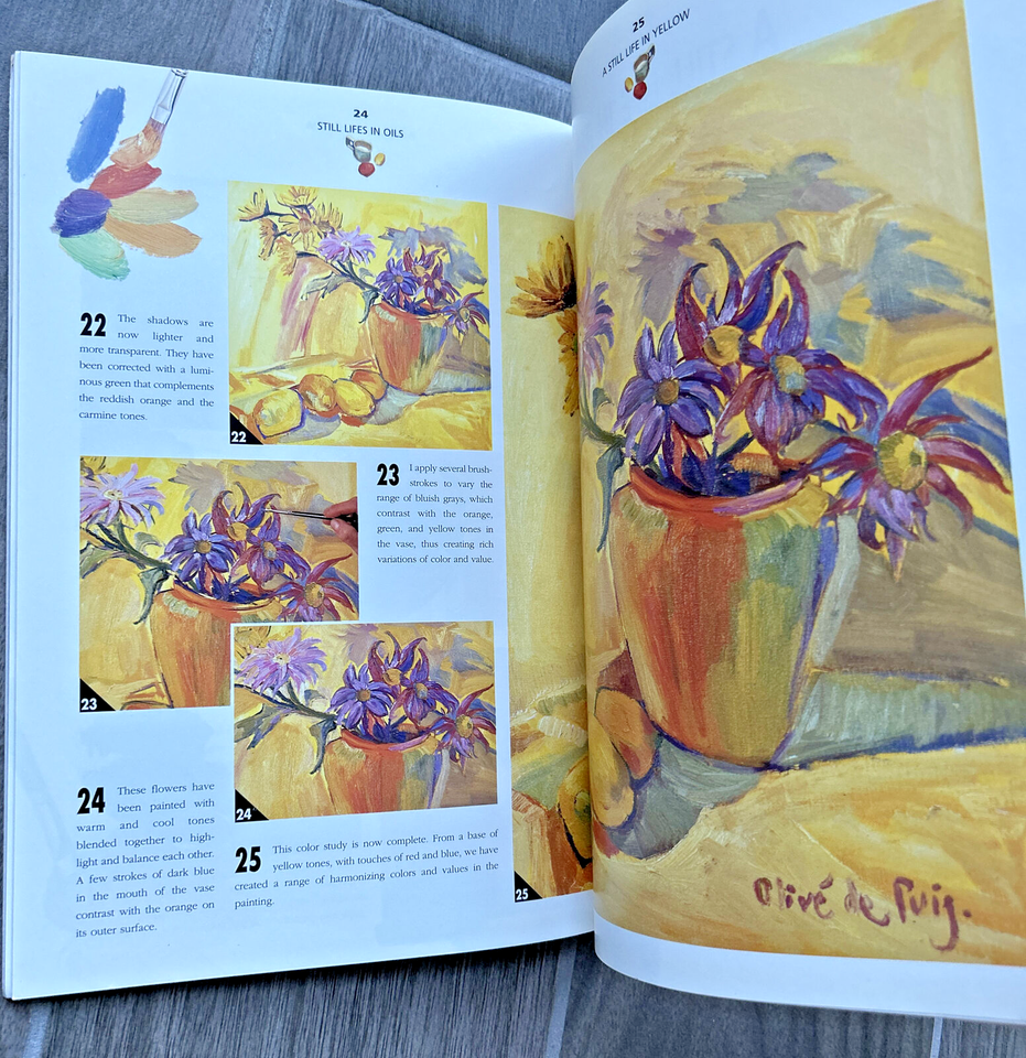 Painting Still Lifes in Oils Easy Painting & Drawing Step by Step ...