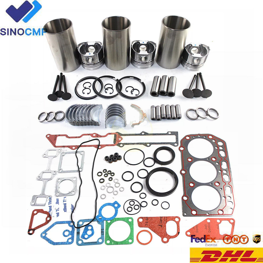 3D84 3TN84 3TN84L-RB Engine Overhaul Rebuild Kit Fit For Yanmar Komatsu ...