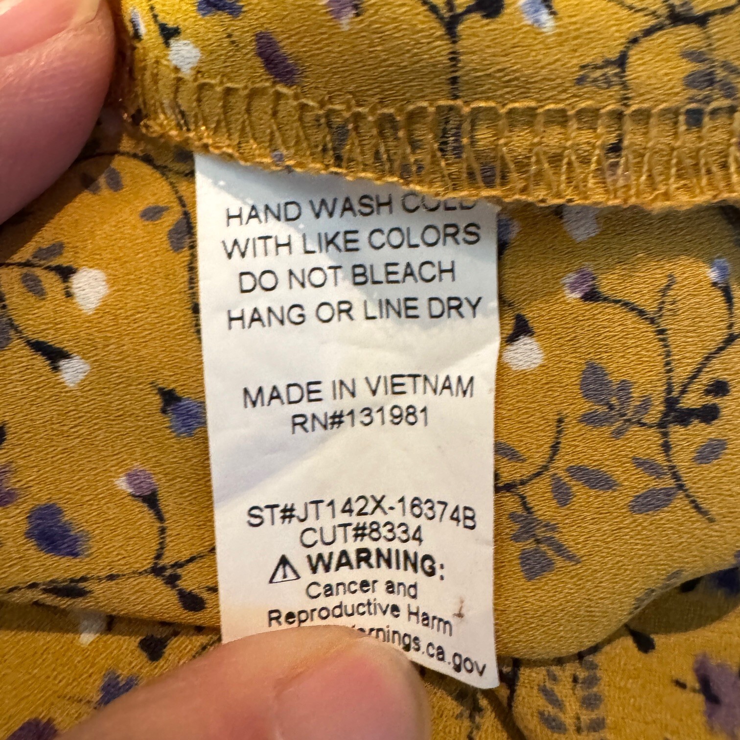 Love Delirious Ditsy Floral Kimono Cover Up Cardigan Women's 2X Yellow ...