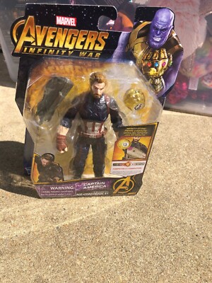 Hasbro Marvel Avengers Infinity War Stone Captain America 6" inch ...