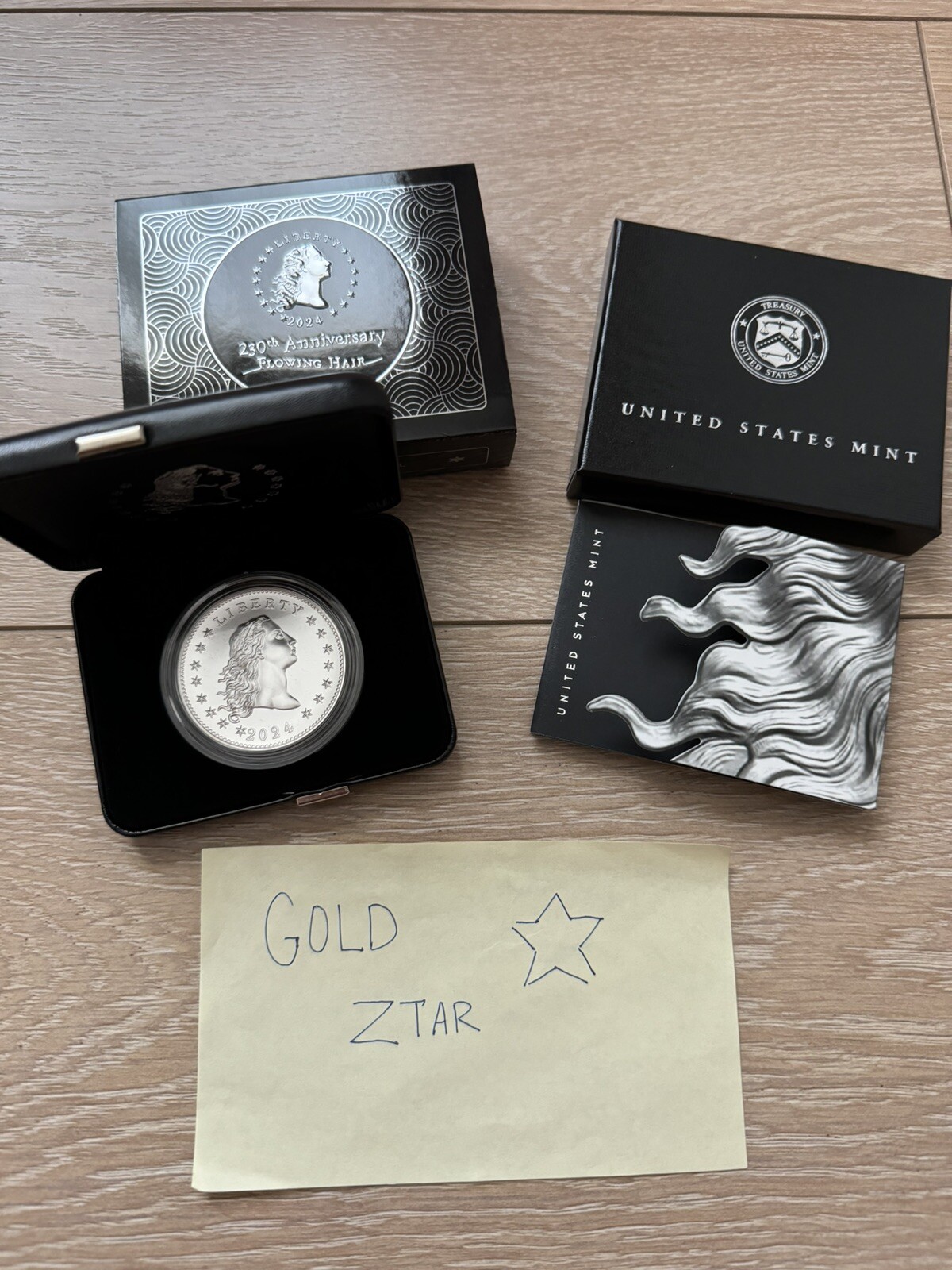 230th Anniversary Flowing Hair Silver Medal - IN HAND SHIPS IMMEDIATELY ...