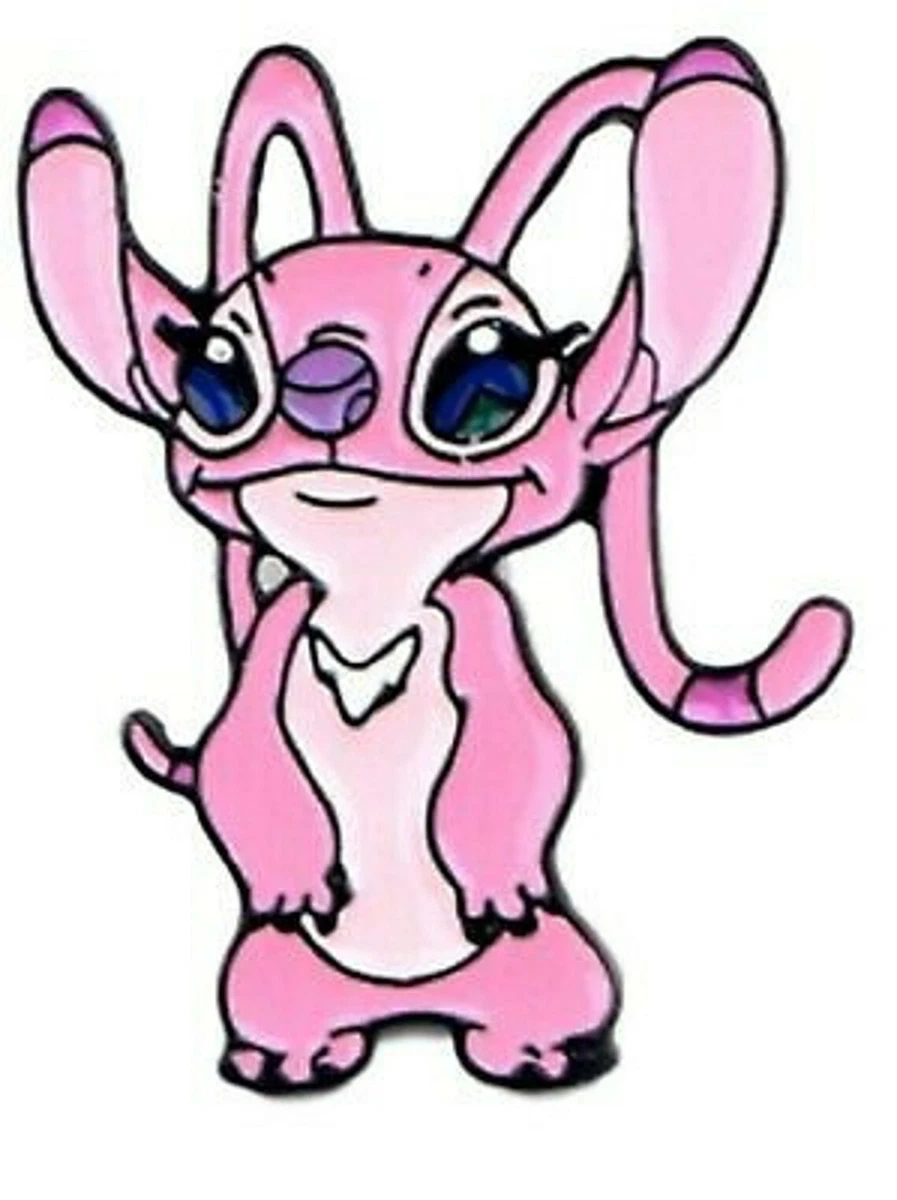 How To Draw Stitch And Angel Step By Step