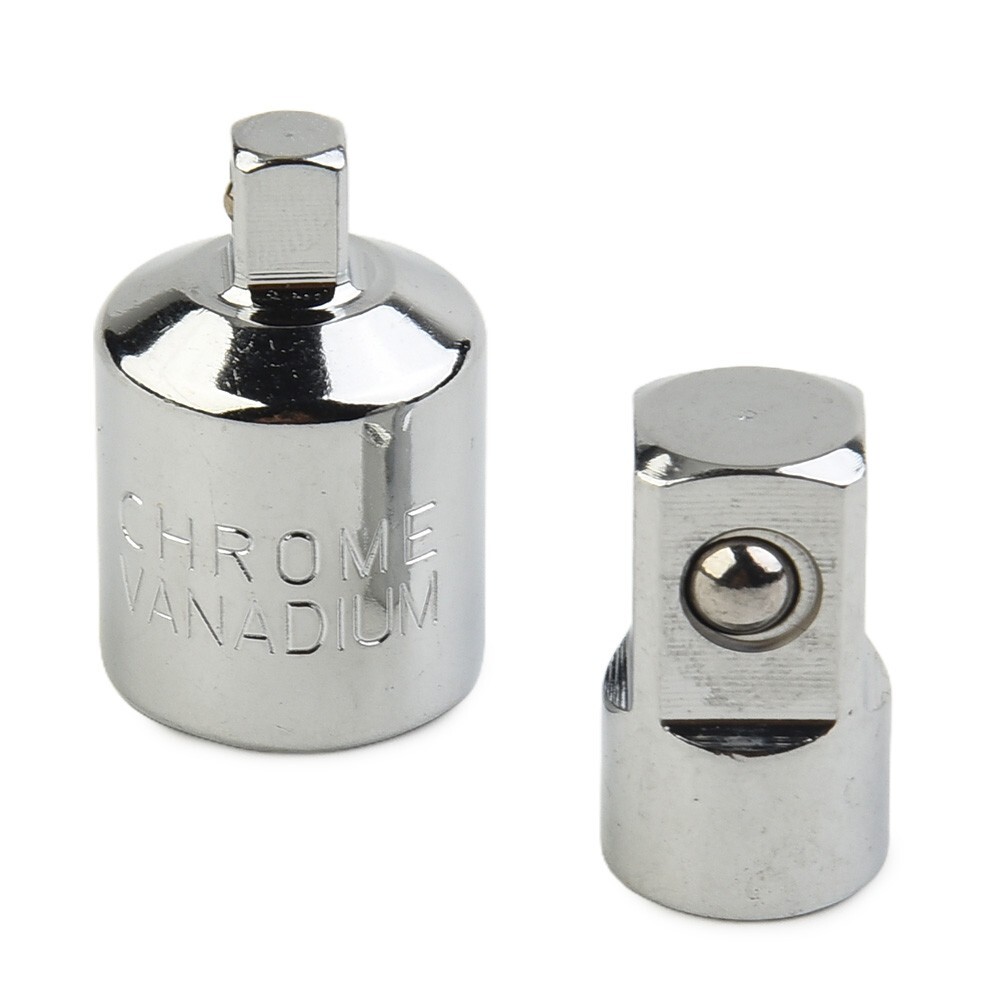 Repair Impact adapters Hand tools 2pcs Socket Ratchet Converter Silver ...