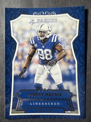 2016 Panini Robert Mathis Indianapolis Colts Card #32 | eBay