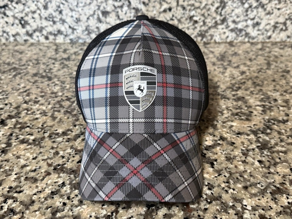 Porsche 911 Turbo 50Y Collection Turbonite Tartan Baseball Cap / Plaid ...