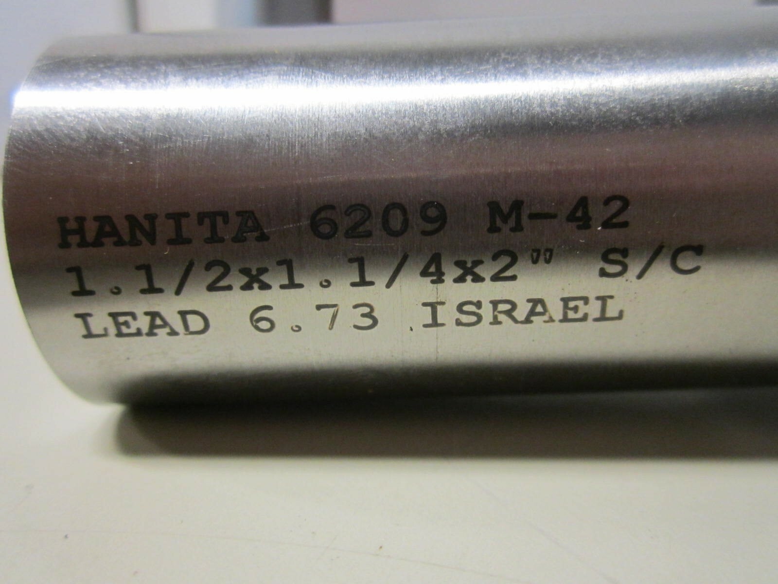 Hanita 620938009 M42 CC HSS Finishing Endmill 1-1/2" -1/4" " -1/2" for ...