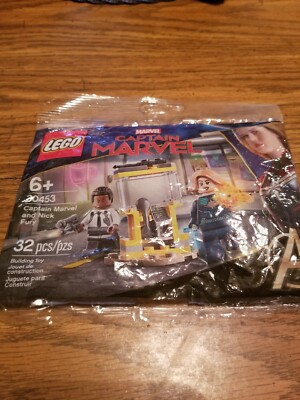 LEGO 30453 Captain Marvel and Nick Fury Polybag Brand New Sealed ...