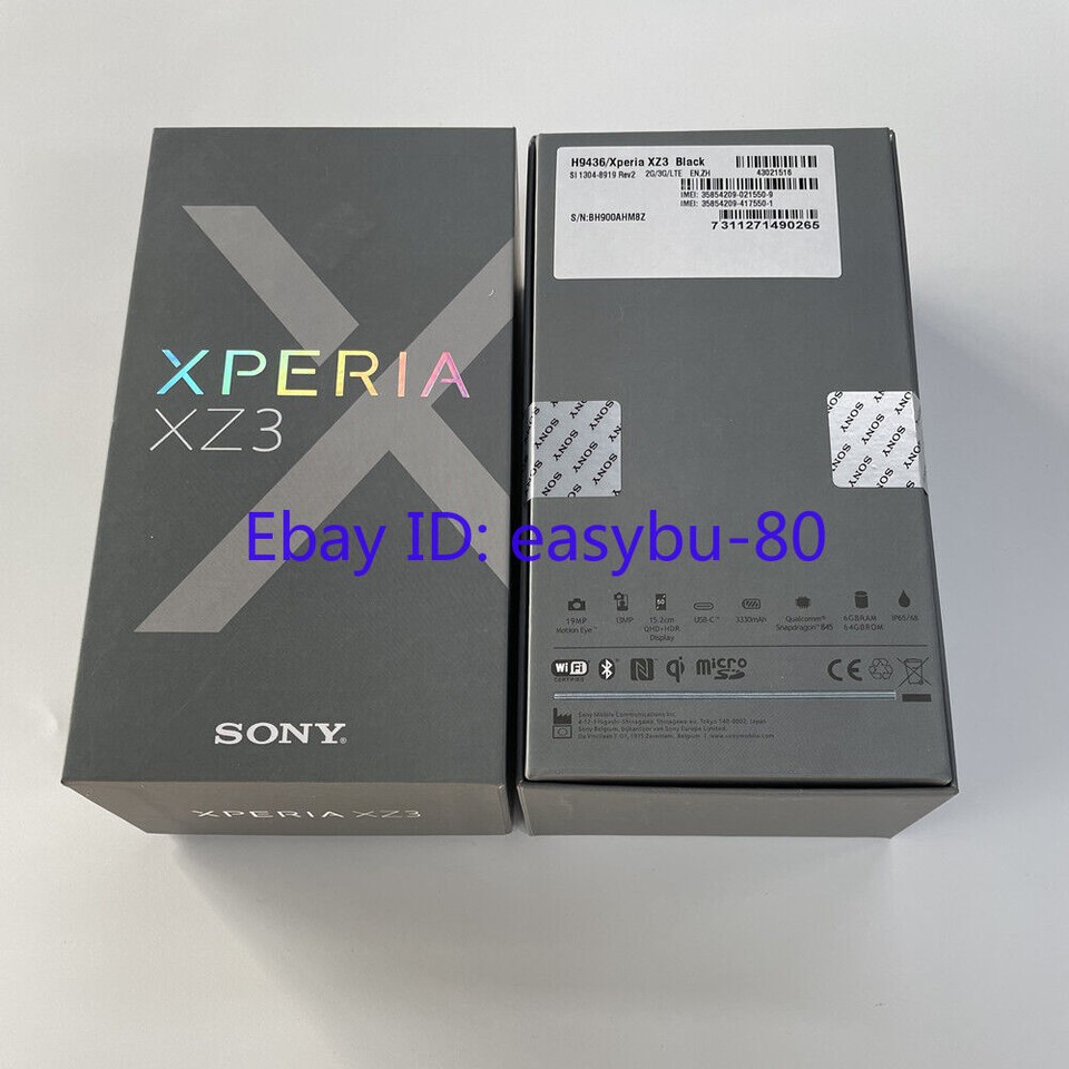 Sony Xperia XZ3 H9436 H8416 H9493 64GB 6.0" Unlocked Smartphone-New ...