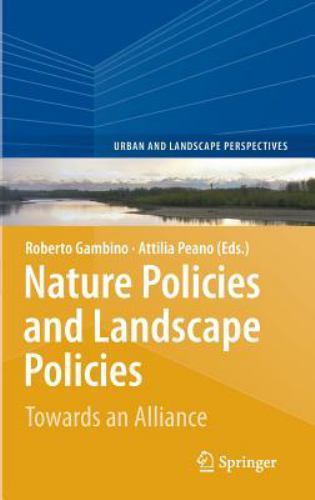Urban and Landscape Perspectives Ser.: Nature Policies and Landscape ...