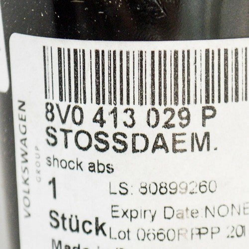 NEW AUDI A3 8V 1.4I 90KW FRONT RIGHT SHOCK ABSORBER 8V0413029P 2014 OEM ...