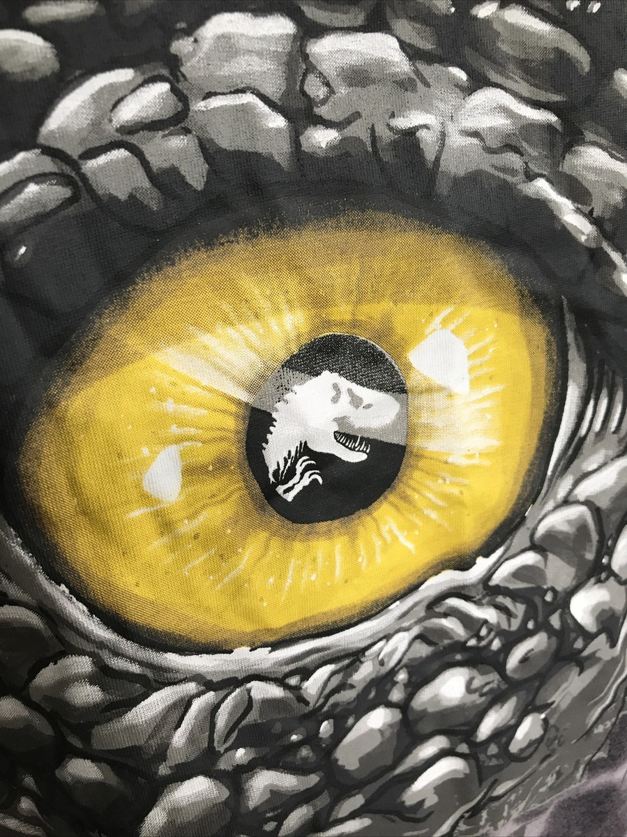 Jurassic Park T Rex Eye ECC Jurassic Park 1:1 Life Size T Rex Head