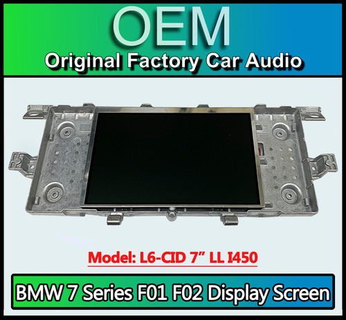 BMW 7 Series display screen, BMW F01 F02, L6-CID 7" LL I450, LCI Multi ...