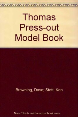 Thomas Press-out Model Book by Egmont Kit Book The Fast Free Shipping ...