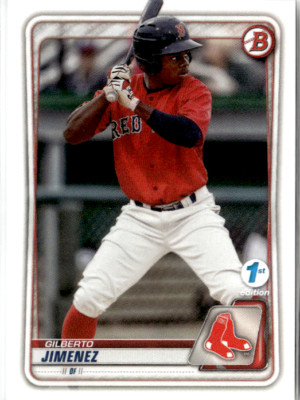 2020 Bowman Draft 1st Edition #BD-137 Gilberto Jimenez | eBay