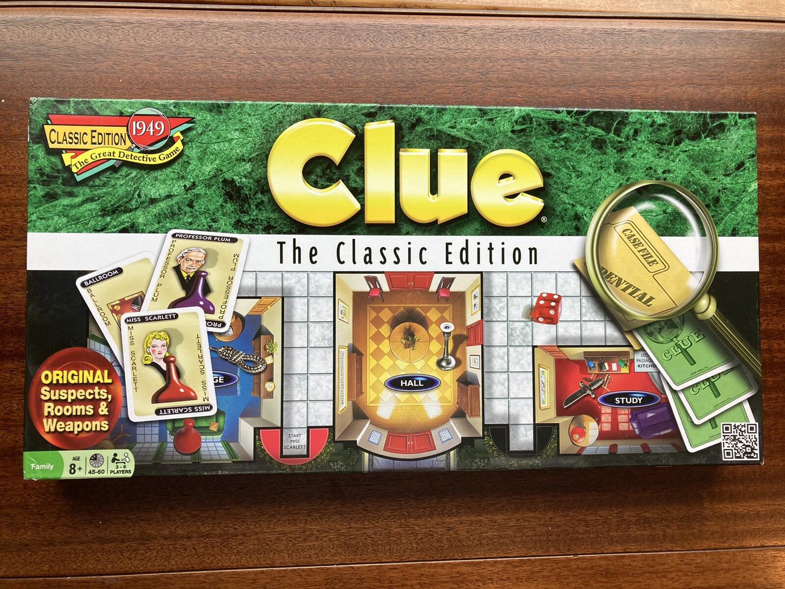 Hasbro Classic Edition CLUE Board game Complete Excellent condition | eBay