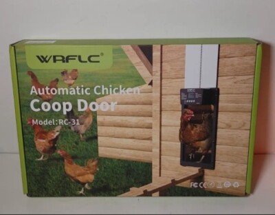 WRFLC automatic Chicken Coop Door Model RC-31 | eBay