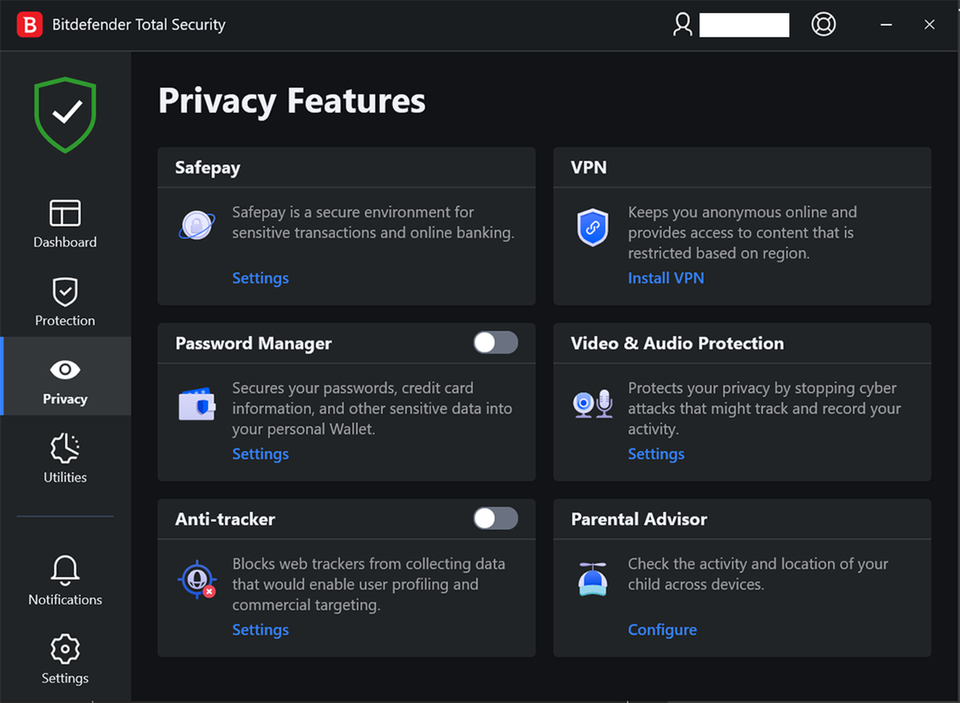 Bitdefender Total Security - 5 Devices / 2 Years. USA Only . Fast ...