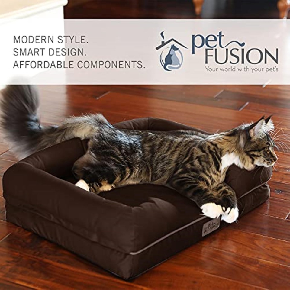PetFusion Ultimate Dog Bed, Orthopedic Memory Foam, Multiple Sizes and ...