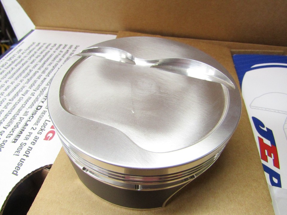 NEW SRP Forged Ford 302 Inverted Dome Pistons 361125 JE | eBay
