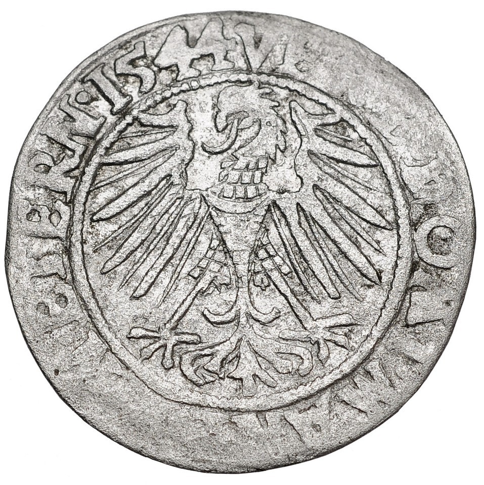 GERMAN Prussia Poland Grossus 1544 Friedrich II von Liegnitz Silver ...