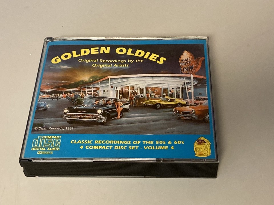 Golden Oldies - 50's & 60's - Vol. 4 - 4 CD box set - plays well - free ...