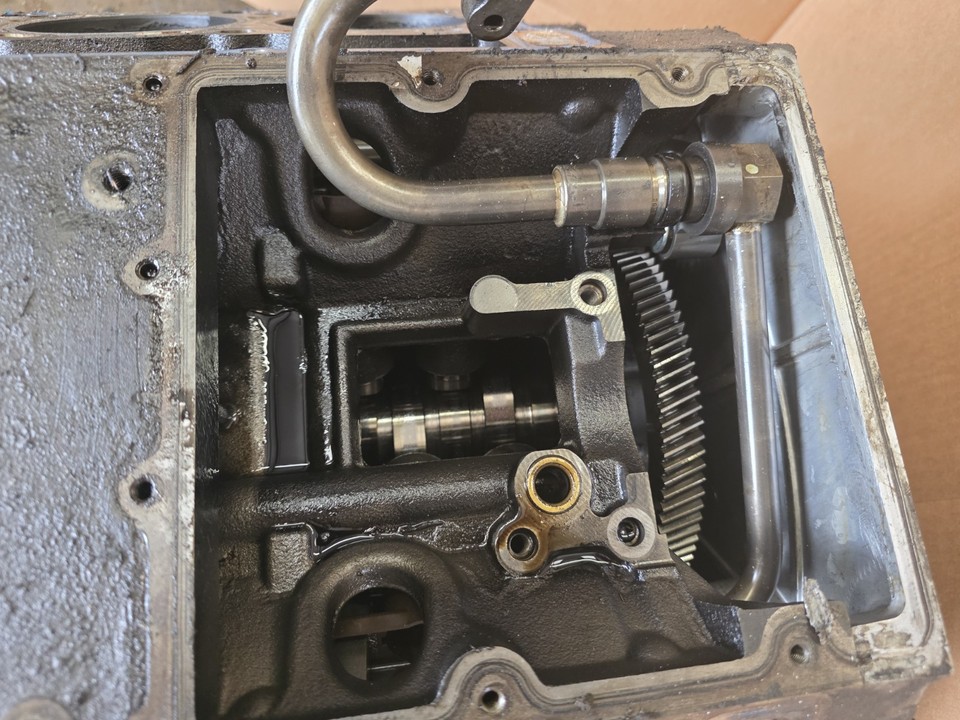 2003 2004 FORD 6.0L POWERSTROKE Short BLOCK CORE + Cylinder Heads F250 ...