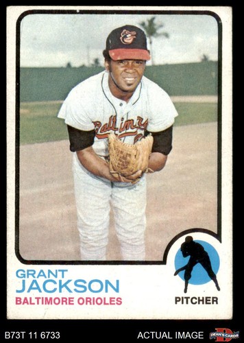 1973 Topps #396 Grant Jackson Orioles 3 - VG | eBay