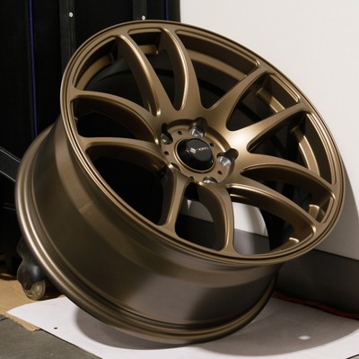 18x8.5 Bronze Wheels Vors TR4 5x100 35 (Set of 4) 73.1 | eBay