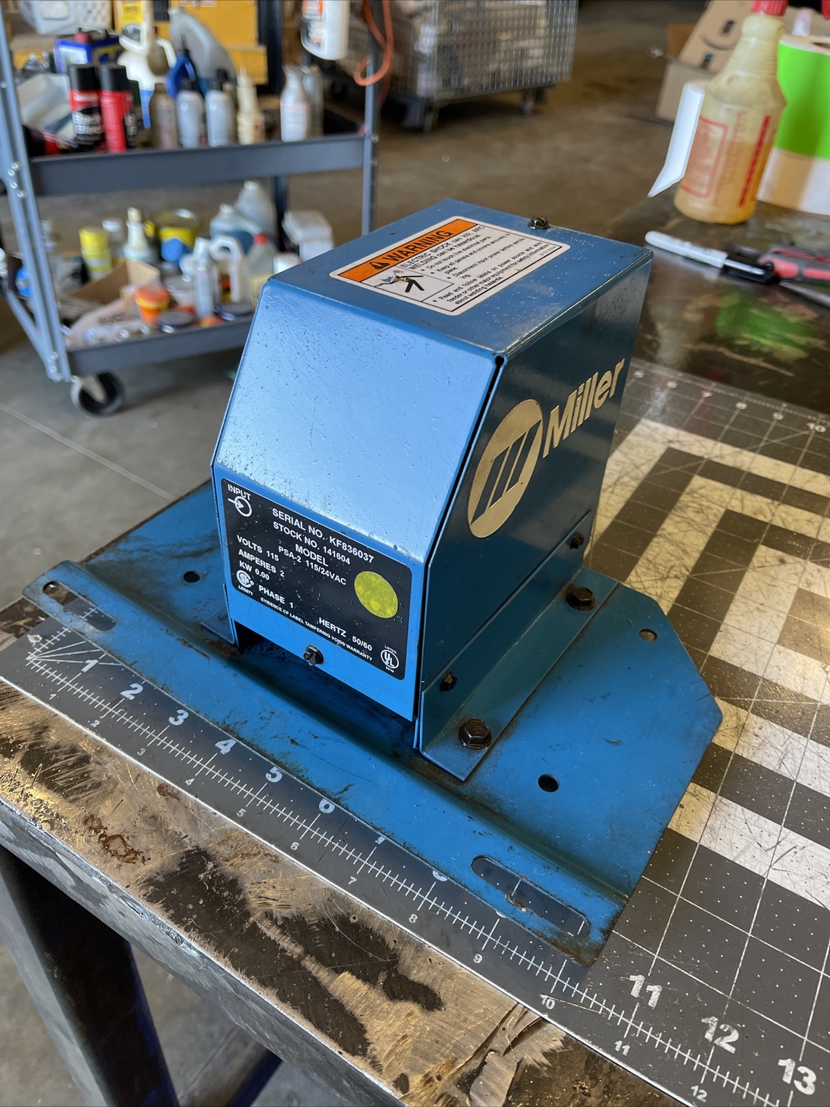 MILLER PSA-2 WIRE FEED CONTROLLER CONTROL STOCK NO. 141604 115V 2 ...