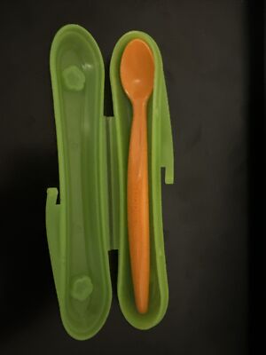 Tupperware Toddler Spoon And Case NEW - FREE SHIPPING | eBay