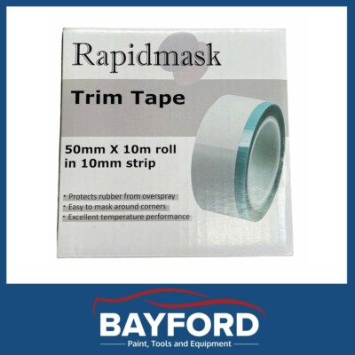 TRIM MASK TAPE PERFORATED TRIM WINDSCREEN RUBBER MASKING TAPE 50MM WIDE ...