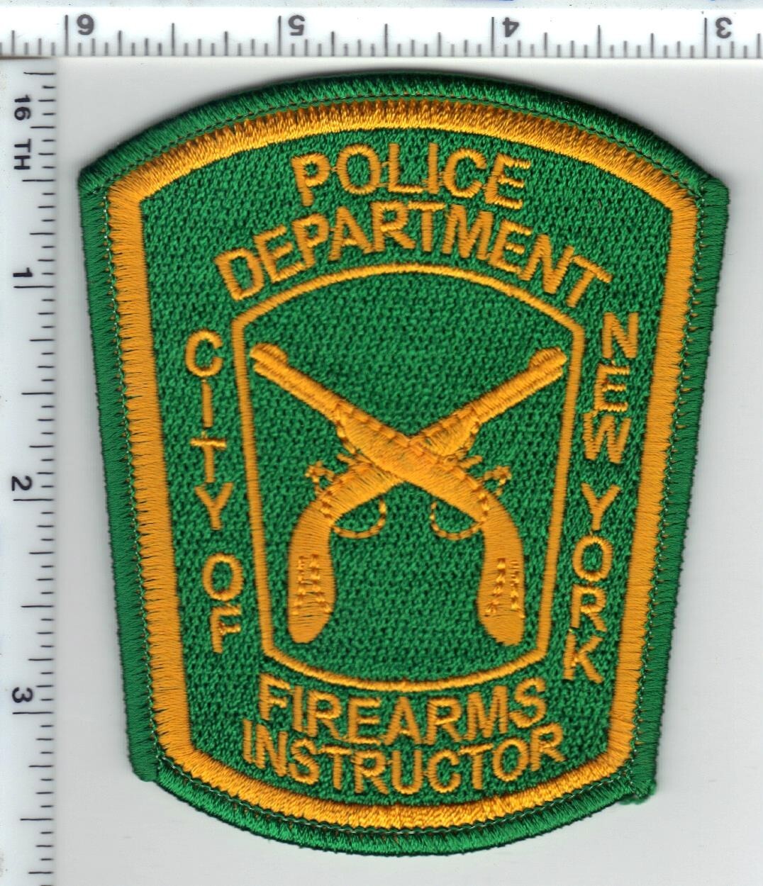 Police Firearms Instructor Shoulder Patch | eBay